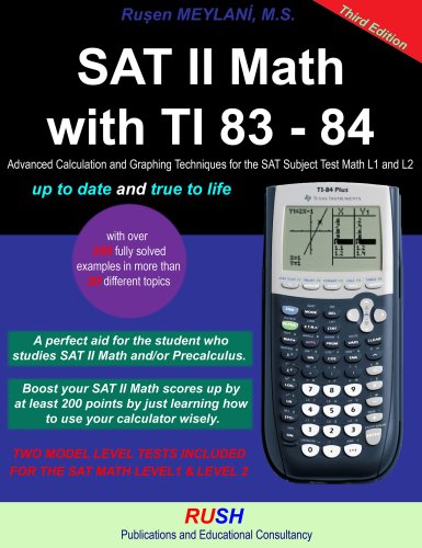 Sat II Math With TI 83 - 84: Sat Math Subject Test Math Level 1 and ...
