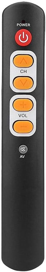 Amazon.com: Learning Remote Control with Big Buttons, 6 Keys Universal ...