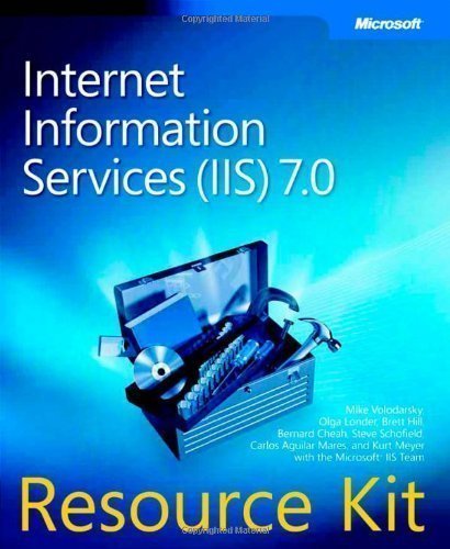 Amazon.com: Internet Information Services (IIS) 7.0 Resource Kit Book ...