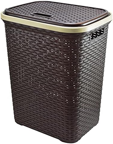 Plastic Laundry Basket Laundry Hamper washing baskets for laundry ...