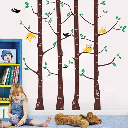 Amazon.com: Pop Decors Removable Vinyl Art Wall Decals Mural for ...