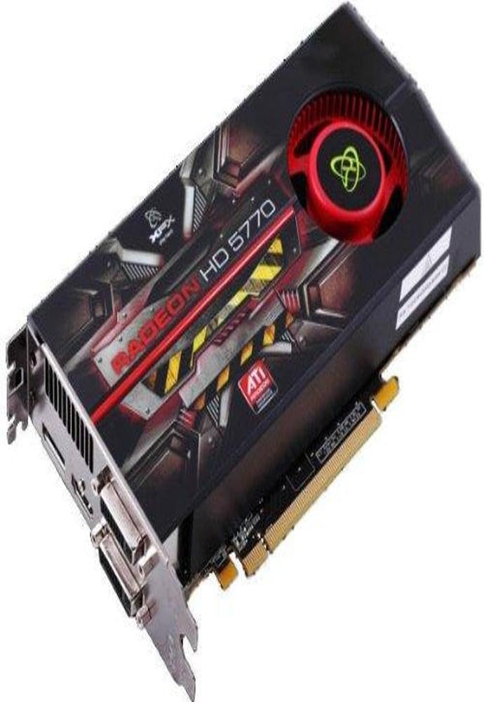 Amazon.com: XFX Radeon HD 5770 1 GB DDR5 PCIE Graphics Card HD577AZNFC ...