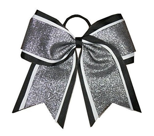 Silver Cheer Bows