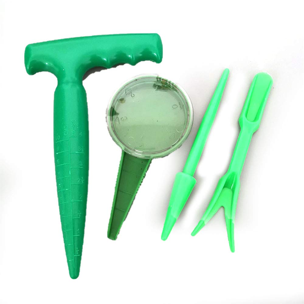 4Pcs/Set Adjustable Seed Dispenser, 5 Modes Flower Plant Garden Hand ...