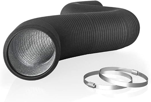 AC Infinity Flexible 6-Inch Aluminum Ducting, Heavy-Duty Four-Layer ...
