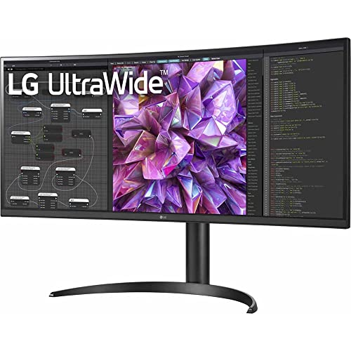 LG 34WQ75C-B.AUS 34" Curved UltraWide™ QHD IPS HDR 10 Built-in-KVM ...