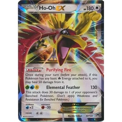 Ho Oh Cartao Pokemon Ex Riachuelo | Cartas Pokémon Box Elite F.