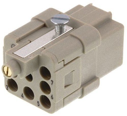 Amazon | HARTING 電源コネクタ メス 8極 10A 400V 9120073101 | ICソケット・プラグ | 産業・研究 ...