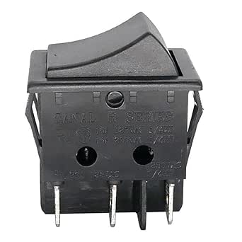 Rocker Switch 6pin 16A125VAC 16A250VAC Replace Fit for Defond DRH-2415 ...