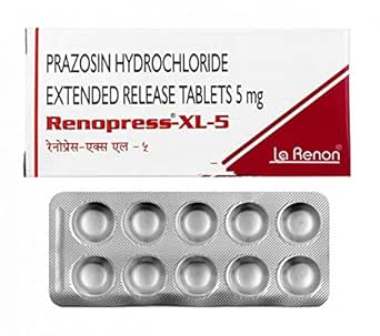 Renopress XL 5mg- Strip of 10 Tablets : Amazon.in: Health & Personal Care