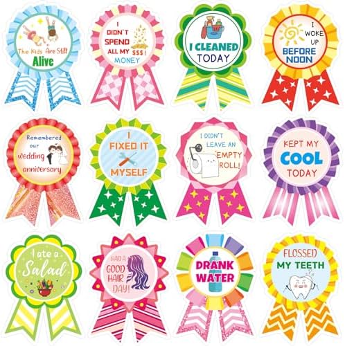 Amazon.com: 200 Achievement Stickers for Adults Funny Reward Sticker ...