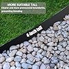 Amazon.com : STN 4 in Tall Landscape Edging 33FT No-Dig Garden Edging ...