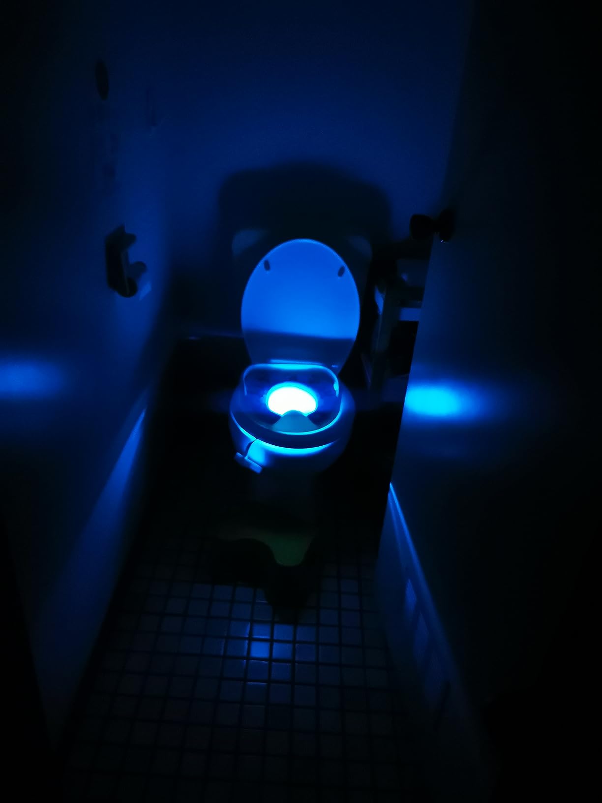 2 Pack Toilet Night Lights, 16-Color Changing LED Bowl Nightlight with ...