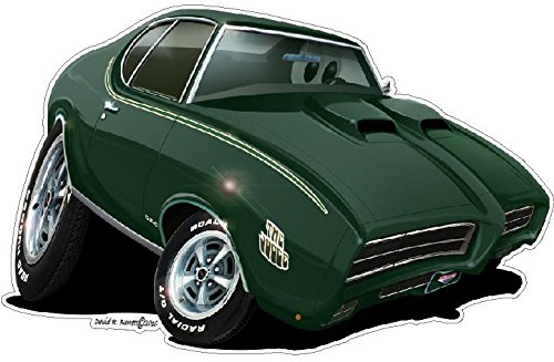 Amazon.com: 1969 GTO Judge 2 Wall Decal 2ft Long Vinyl Reusable Movable ...