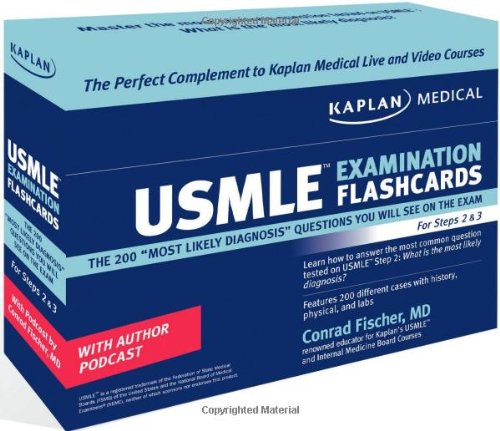 Kaplan Medical USMLE Examination Flashcards: The 200 ""Most Likely ...