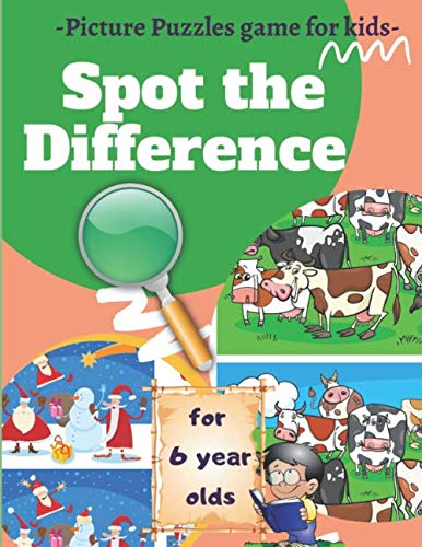 Spot the Difference for 6 year olds: Picture puzzles game for kids ...