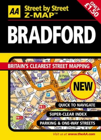 AA Street by Street Z-Map Bradford (AA Street by Street Z-Map ...