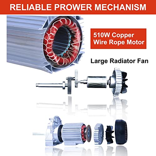 Electric Hoist 440LBS Electric Winch, Wire Remote Control Power ...