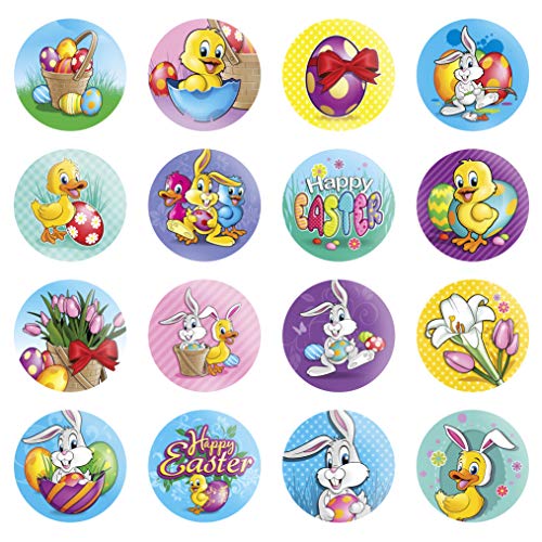 Snapklik.com : 500 Count Easter Stickers, 100 Easter Stickers For Kids ...