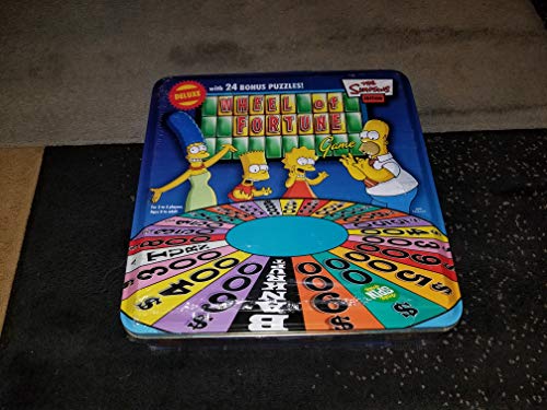 Buy The Simpsons Wheel of Fortune Deluxe Edition with 24 Bonus Puzzles ...
