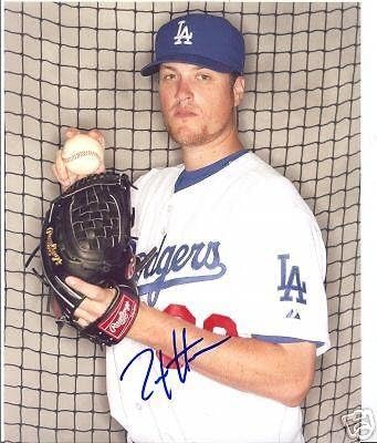 Zach Hammes Los Angeles Dodgers Signed 8x10 Photo W/coa - Autographed ...