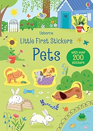 Little First Stickers Animals: A Sticker Book About Wild Animals and ...