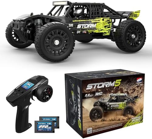 Amazon.com: HAIBOXING 1:18 Desert Off-Road RC Truck 18856, RTR Fast ...