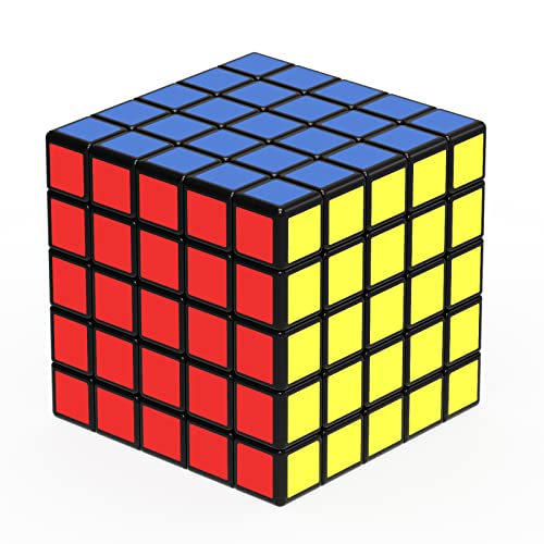TBFUNNY Speed Cube 5X5 Magic Cube 62mm, Brain Teaser Puzzle Fast ...