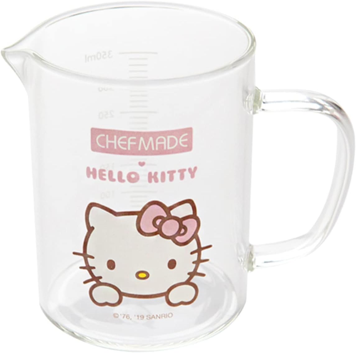 Amazon.com: CHEFMADE Hello Kitty Glass Measuring Cup,High Borosilicate ...