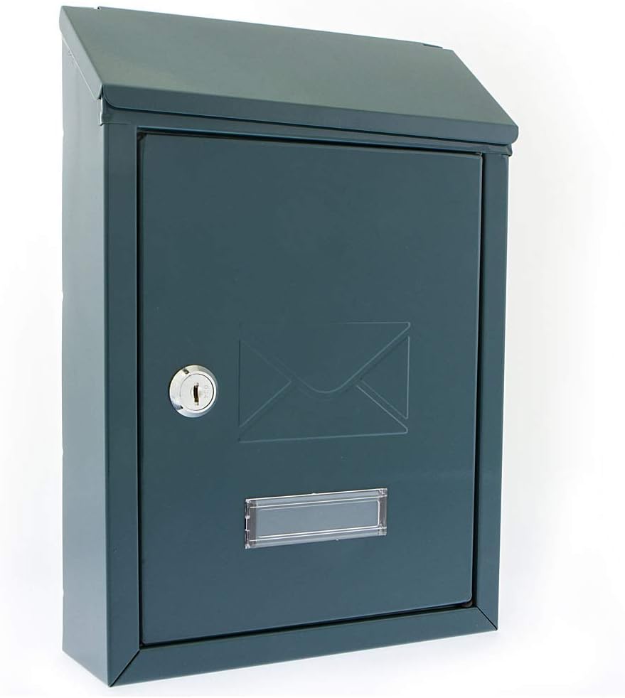 Original Post Box by Garden Trading | Lockable Wall Mounted Letter Box ...