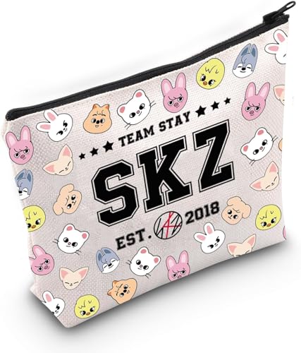 SKZ Stay Fandom Gift for Her Team Stay Cosmetic Makeup Bag for K-POP ...