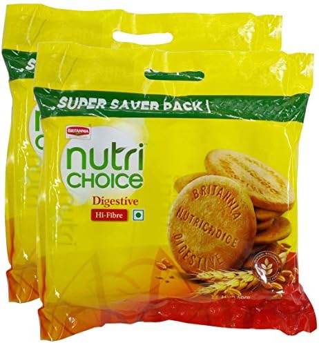 Spar Combo - Britannia Nutri Choice Biscuits Digestive High Fibre, 1kg ...