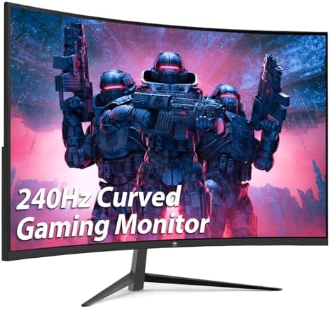 Z-Edge 27-inch Curved Gaming Monitor 16:9 1920x1080 240Hz 1ms Frameless ...