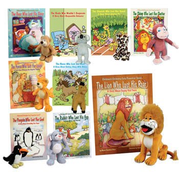 Early Prevention Series With Stuffed Animals (9 Books & Stuffed Animals ...
