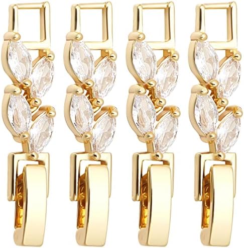 SUNNYCLUE 1 Box 10Pcs Bracelet Extender Clasp Bracelet Extenders Bulk ...