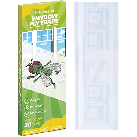 Amazon.com : Garsum Window Fly Traps Indoor, Fly Paper Bug Sticky ...