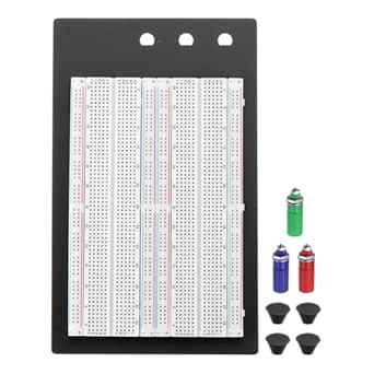 Amazon.com: PATIKIL 1 Unidades Breadboard, placa de pan grande sin ...