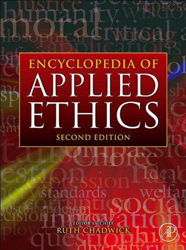 Encyclopedia of Applied Ethics 2, Chadwick, Ruth, Callahan, Dan, Singer ...