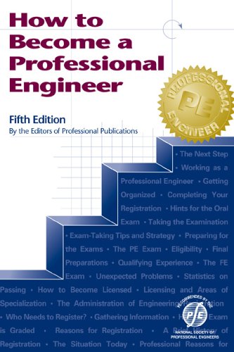 Amazon.com: How to Become a Professional Engineer: 9780912045993: The ...