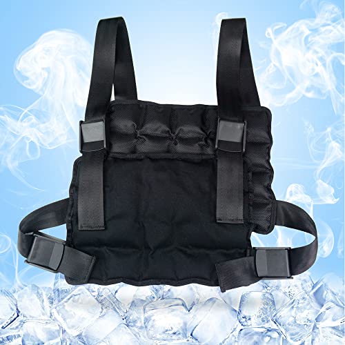 FlexiFreeze Ice Vest, Best Body Cooling Device with 96 Cubes