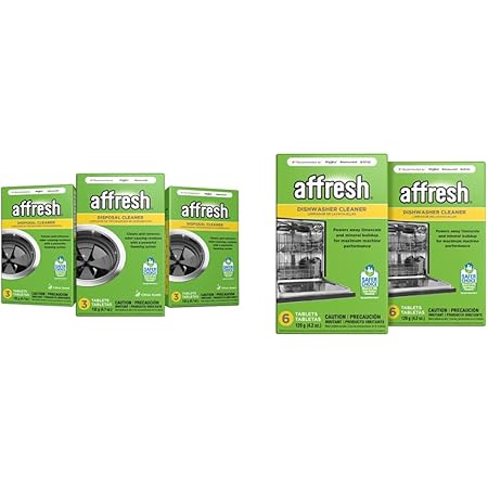 Amazon.com: Washing Machine Dishwasher & Disposal Cleaning Tablets ...