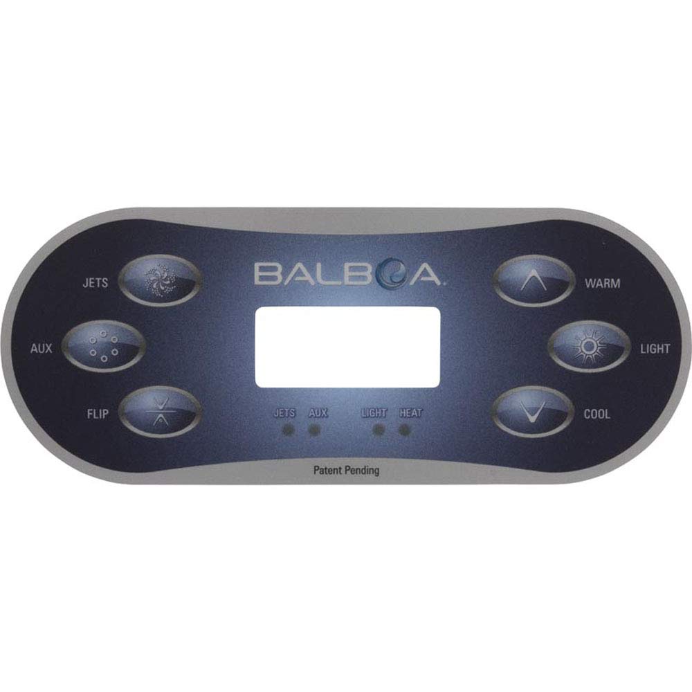 Amazon.com: Balboa Overlay, Balboa BP Series,TP600,6 Button,P1,Aux,Flip ...