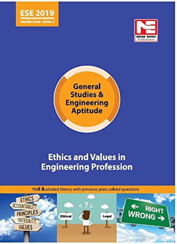 Buy ESE (Prelims) 2019 Paper I: GS & Engineering Aptitude - Ethics & Values in Engineering ...