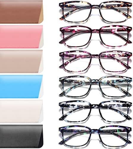 Amazon.com: JOLISU Reading Glasses for Women Men - 5 Pack Ladies ...