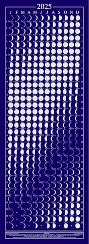 Astrocal Moon Calendar 2025 Lunar Phase Astrology : Amazon.co.uk ...