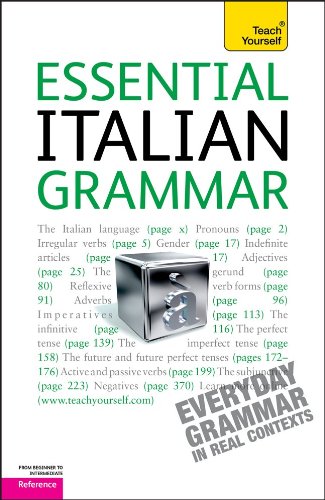 Amazon.com: Essential Italian Grammar: A Teach Yourself Guide (Teach ...