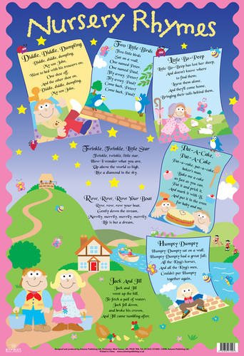 Nursery Rhymes Wall Chart : Amazon.co.uk: Books