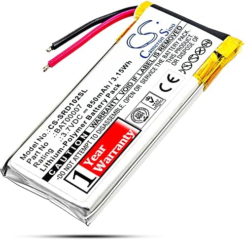 Amazon.com: Estry BAT00007 Battery Replacement for Cardo Scala Rider ...