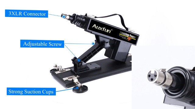 Watch Auxfun Sex Machine with 3.5 Inch Suction Cup Adapter on Amazon Live