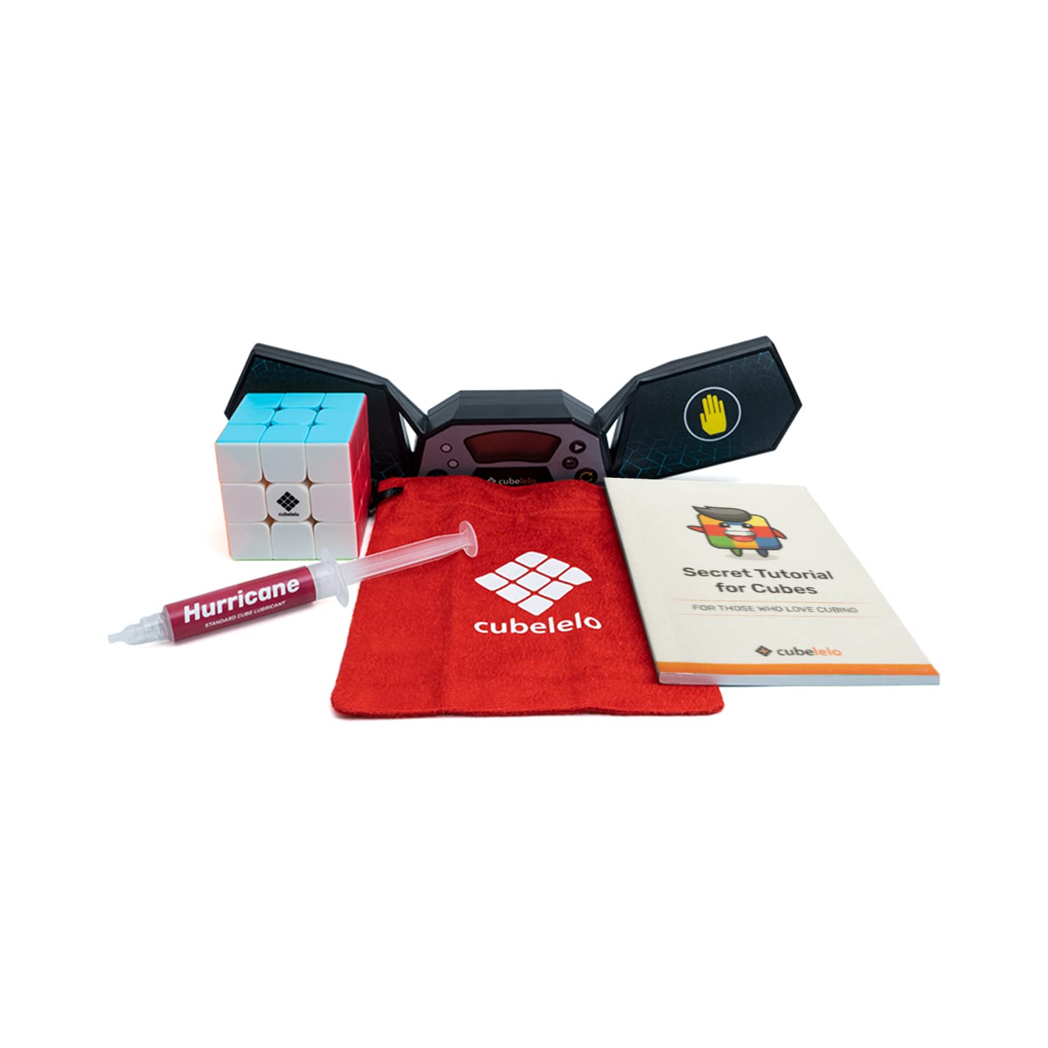 Cubelelo Drift Solving Kit | 3X3 Stickerless Cube, Hurricane Lube ...